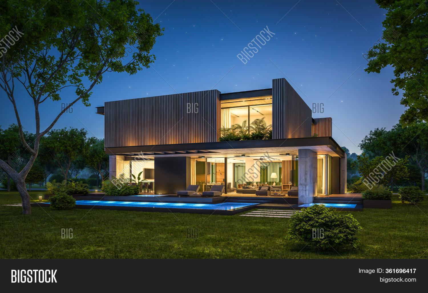 3D Rendering Modern Image & Photo (Free Trial) | Bigstock