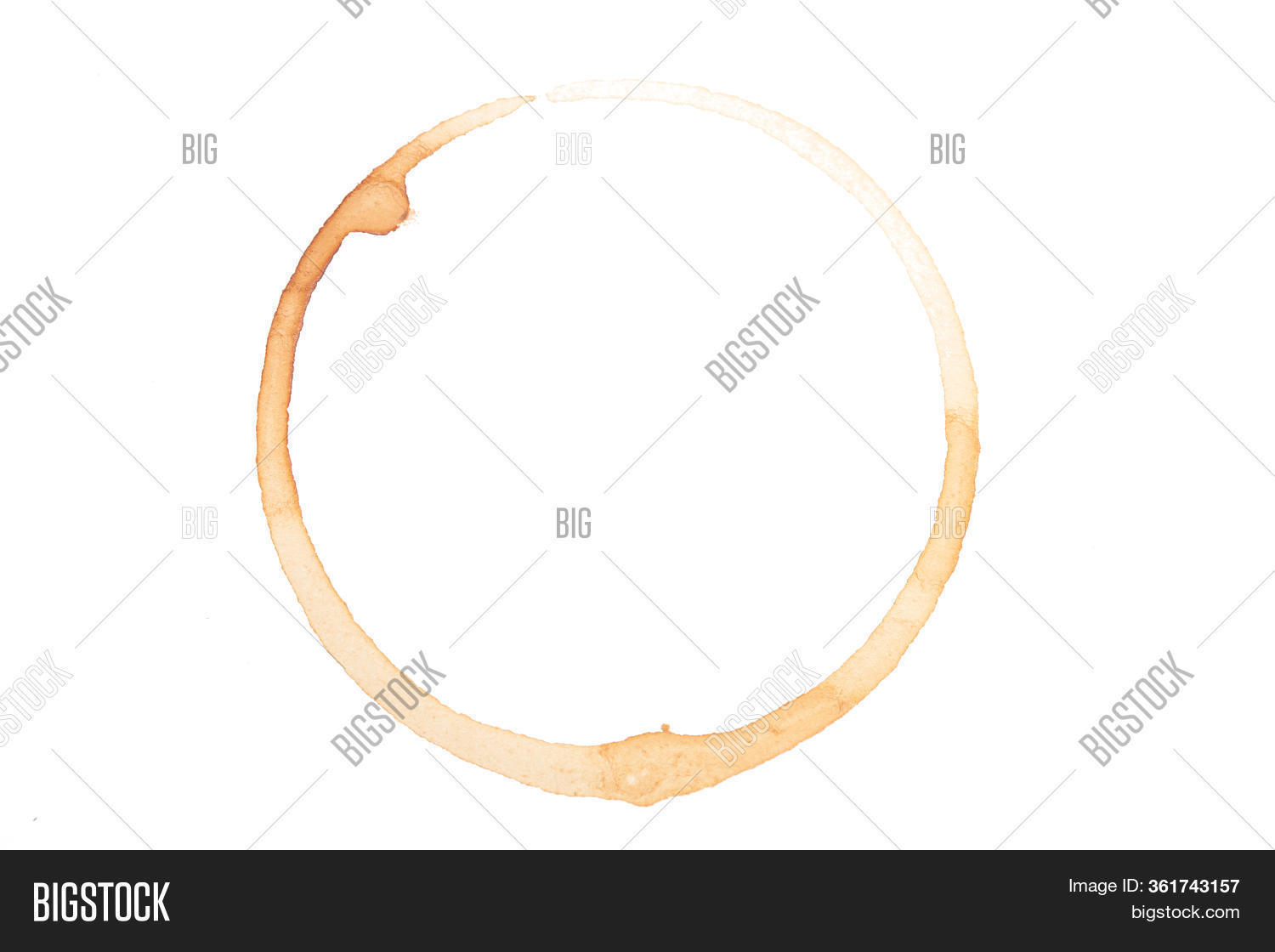 Trace Spilled Coffee Image & Photo (Free Trial) | Bigstock