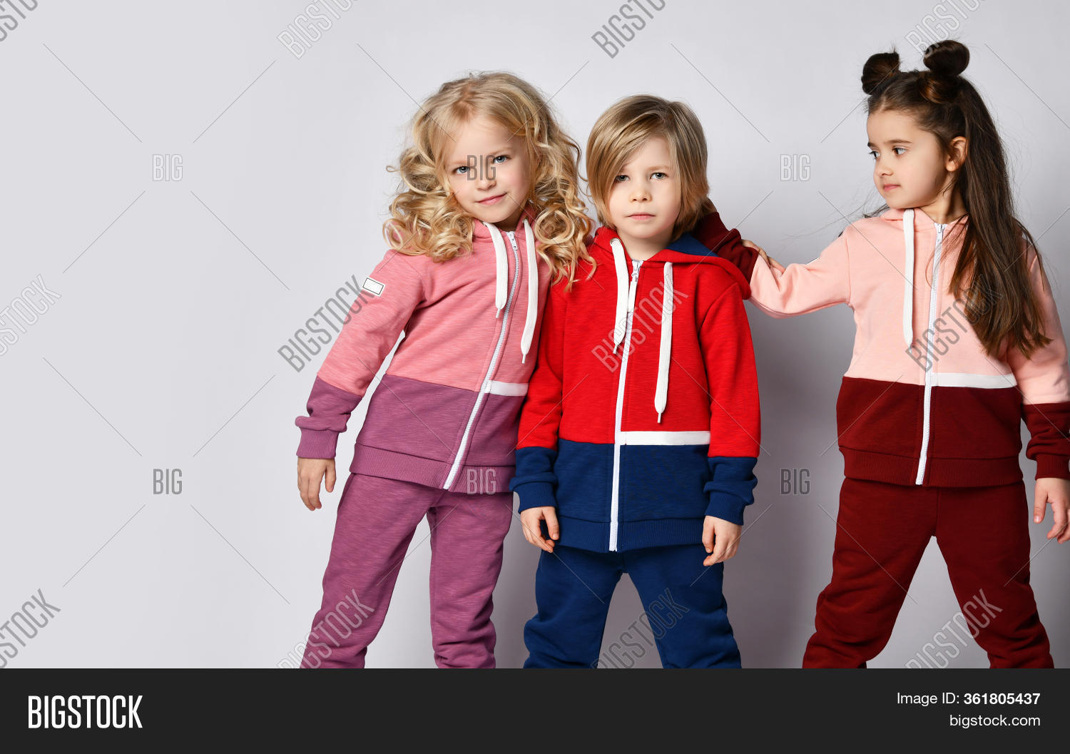 Three Kids Friends Image & Photo (Free Trial) | Bigstock