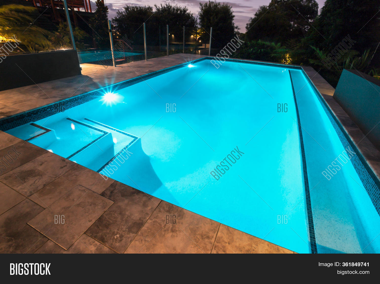 Blue Water Swimming Image & Photo (Free Trial) | Bigstock