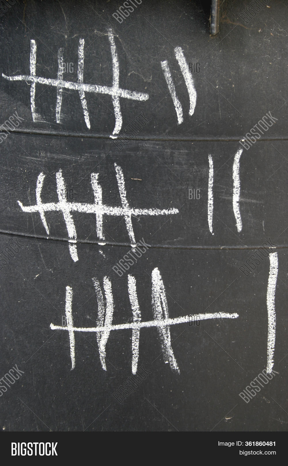 Tally Marks Hash Marks Image & Photo (Free Trial) | Bigstock