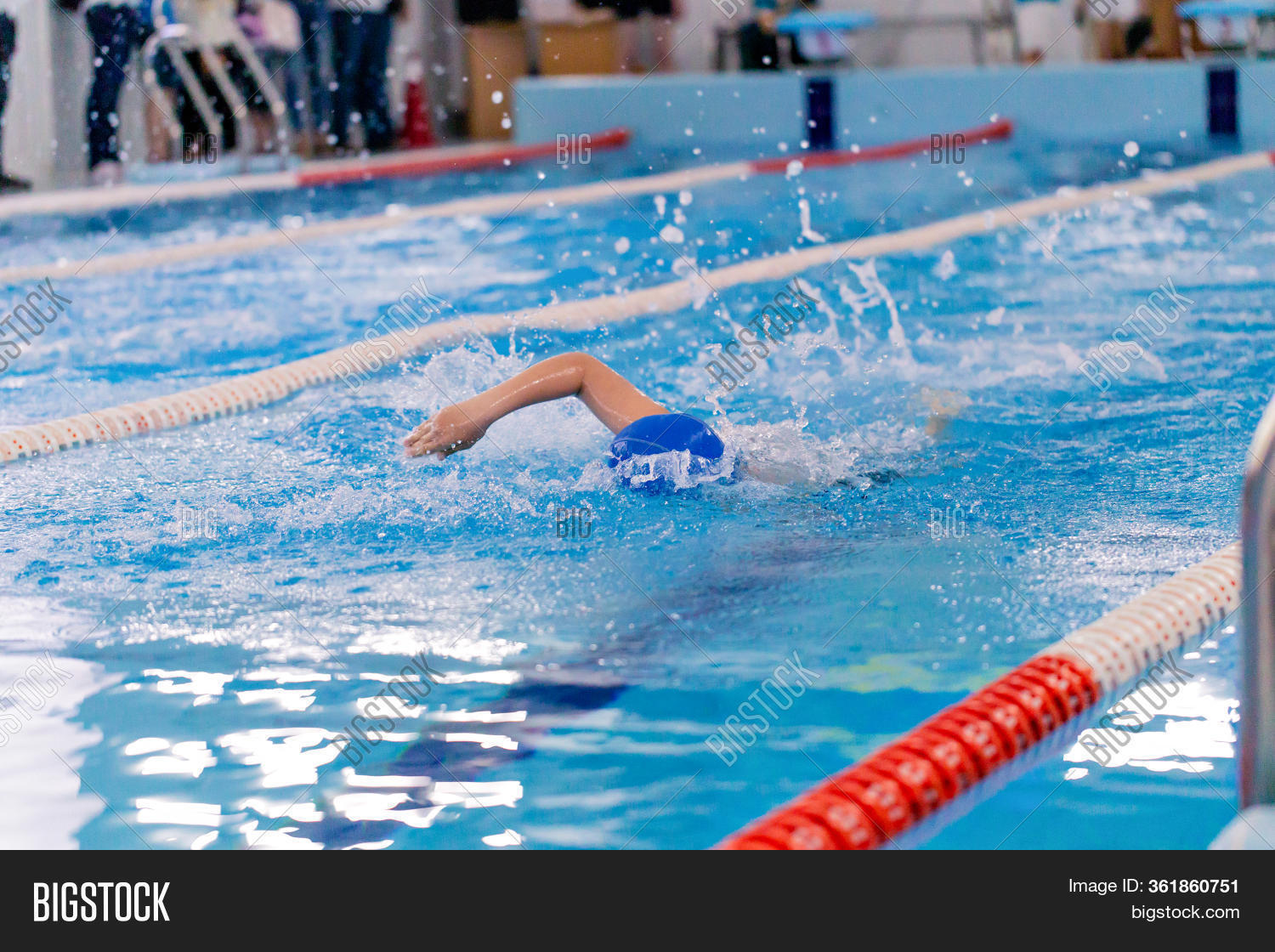 Swimming Pool Athlete Image & Photo (Free Trial) | Bigstock
