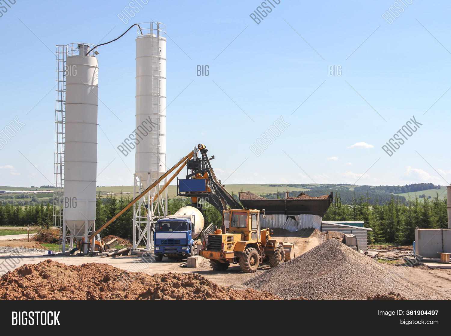 Concrete Batching Image & Photo (Free Trial) | Bigstock