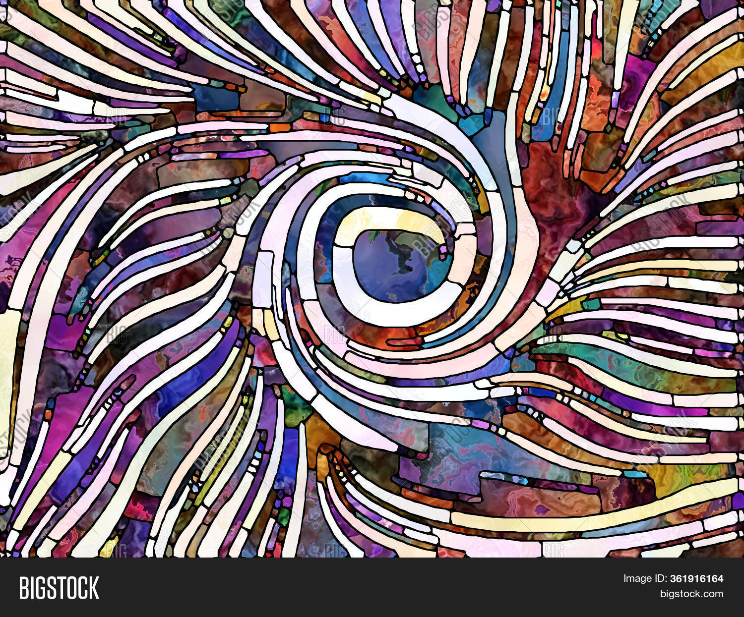 Stream Stained Glass Image & Photo (Free Trial) | Bigstock