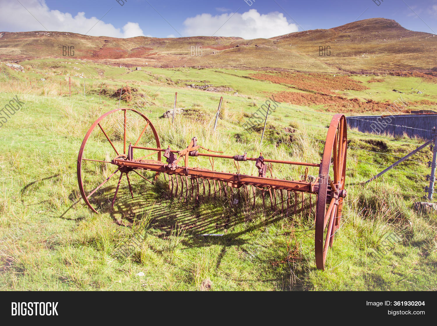 Horse Drawn Plough Two Image & Photo (Free Trial) | Bigstock
