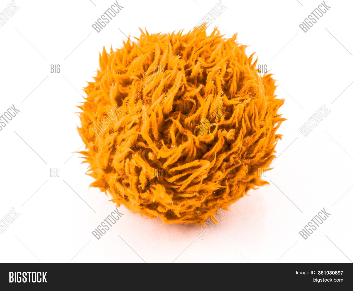 Orange Fluffy Ball Image & Photo (Free Trial) | Bigstock