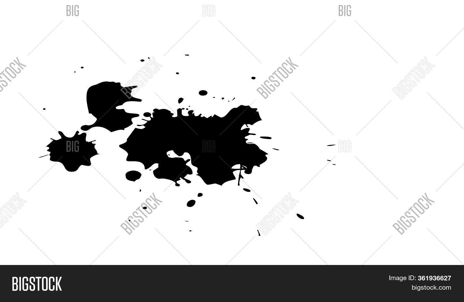 Black Ink Splashes. Image & Photo (Free Trial) | Bigstock