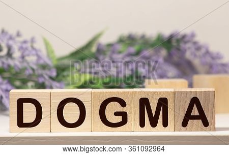 Dogma Word Written Image & Photo (Free Trial) | Bigstock