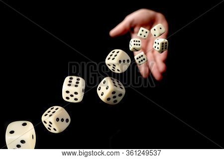 Hand Throwing Dice Image & Photo (Free Trial) | Bigstock