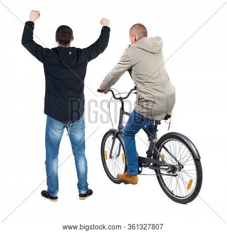 Back View Two Man On Image & Photo (Free Trial) | Bigstock