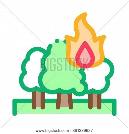 Wildfire Icon Vector Vector & Photo (Free Trial) | Bigstock