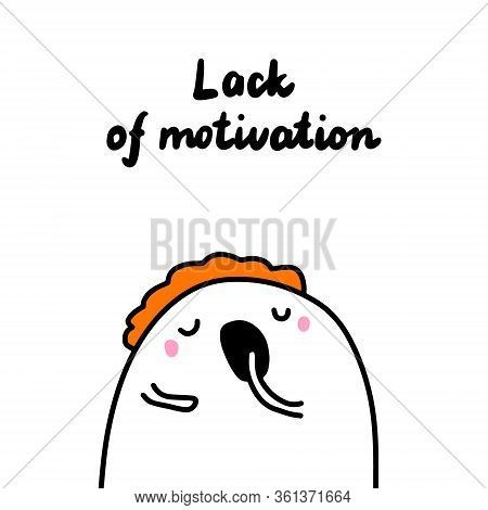 Lack Motivation Vector & Photo (Free Trial) | Bigstock