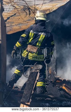 Strong Brave Fireman Image & Photo (Free Trial) | Bigstock