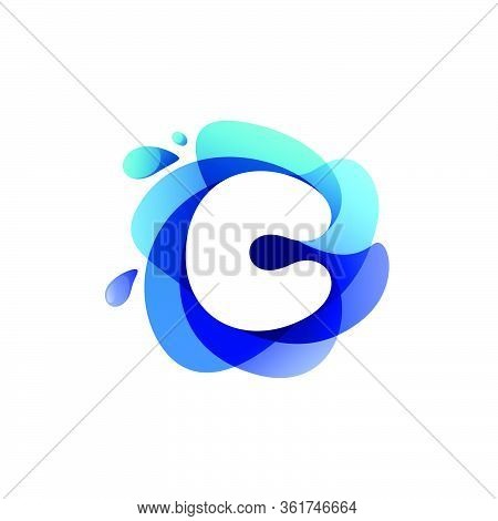 Letter C Pure Water Vector & Photo (Free Trial) | Bigstock