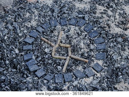 Norse Rune Ingwaz On Image & Photo (Free Trial) | Bigstock