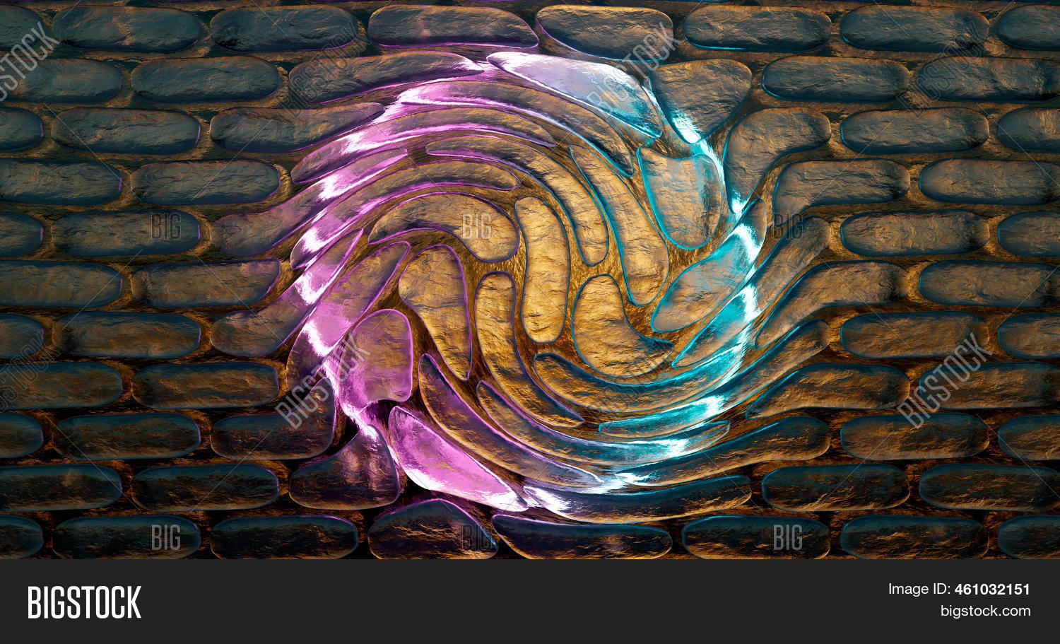 3d Rendering. Wall Image & Photo (Free Trial) | Bigstock