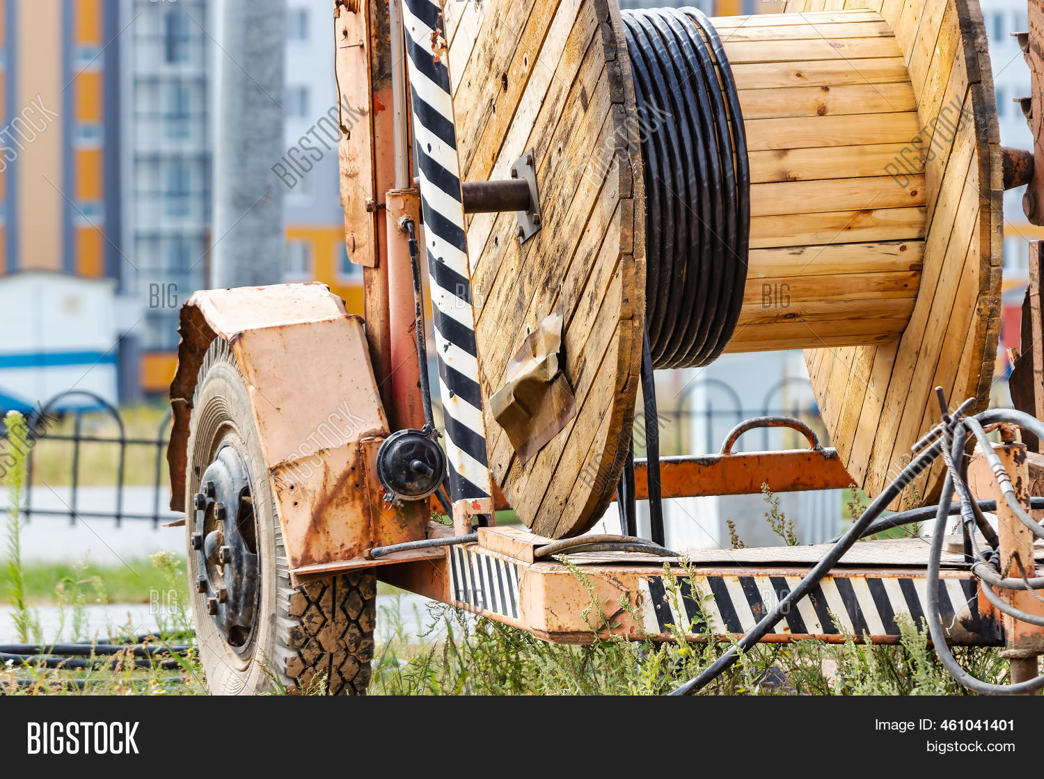 Wooden Reel High Image & Photo (Free Trial) | Bigstock
