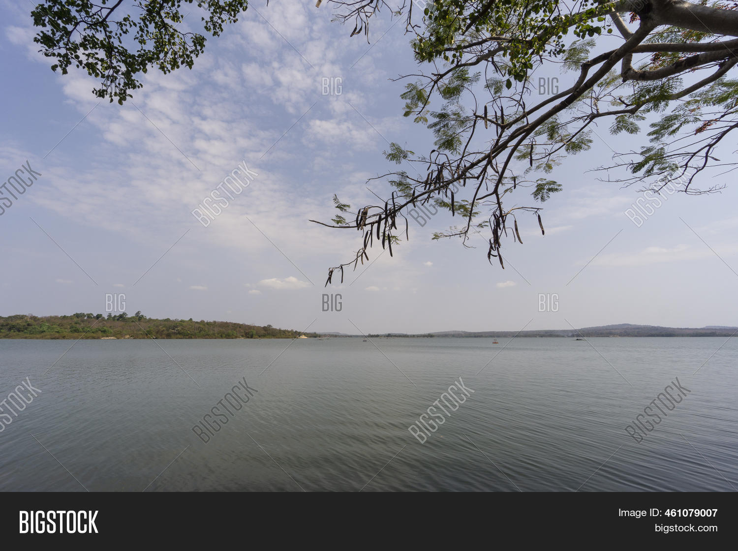 Man Made Reservoir Image & Photo (Free Trial) | Bigstock