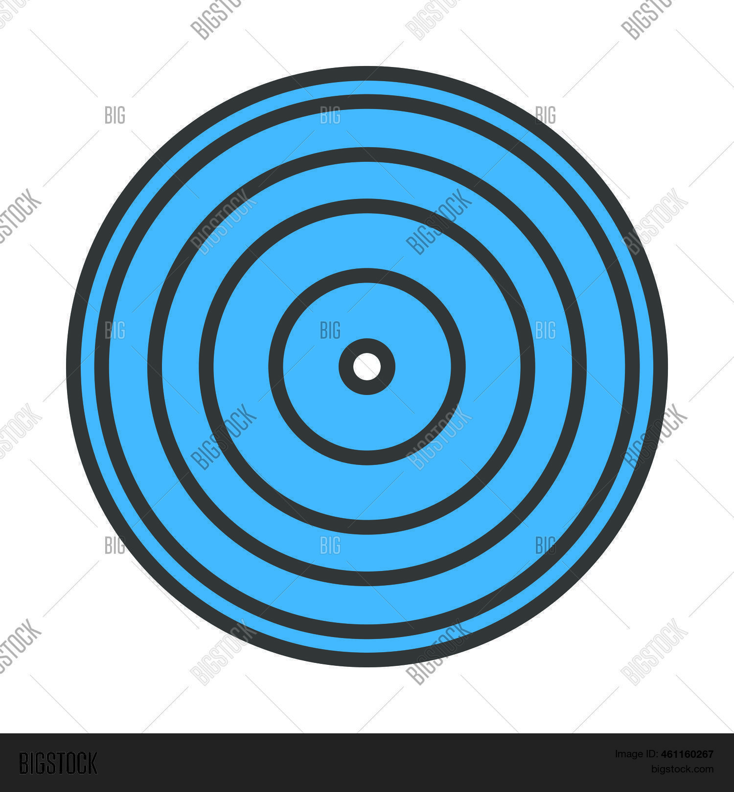 Analogue Record Icon Vector & Photo (Free Trial) | Bigstock