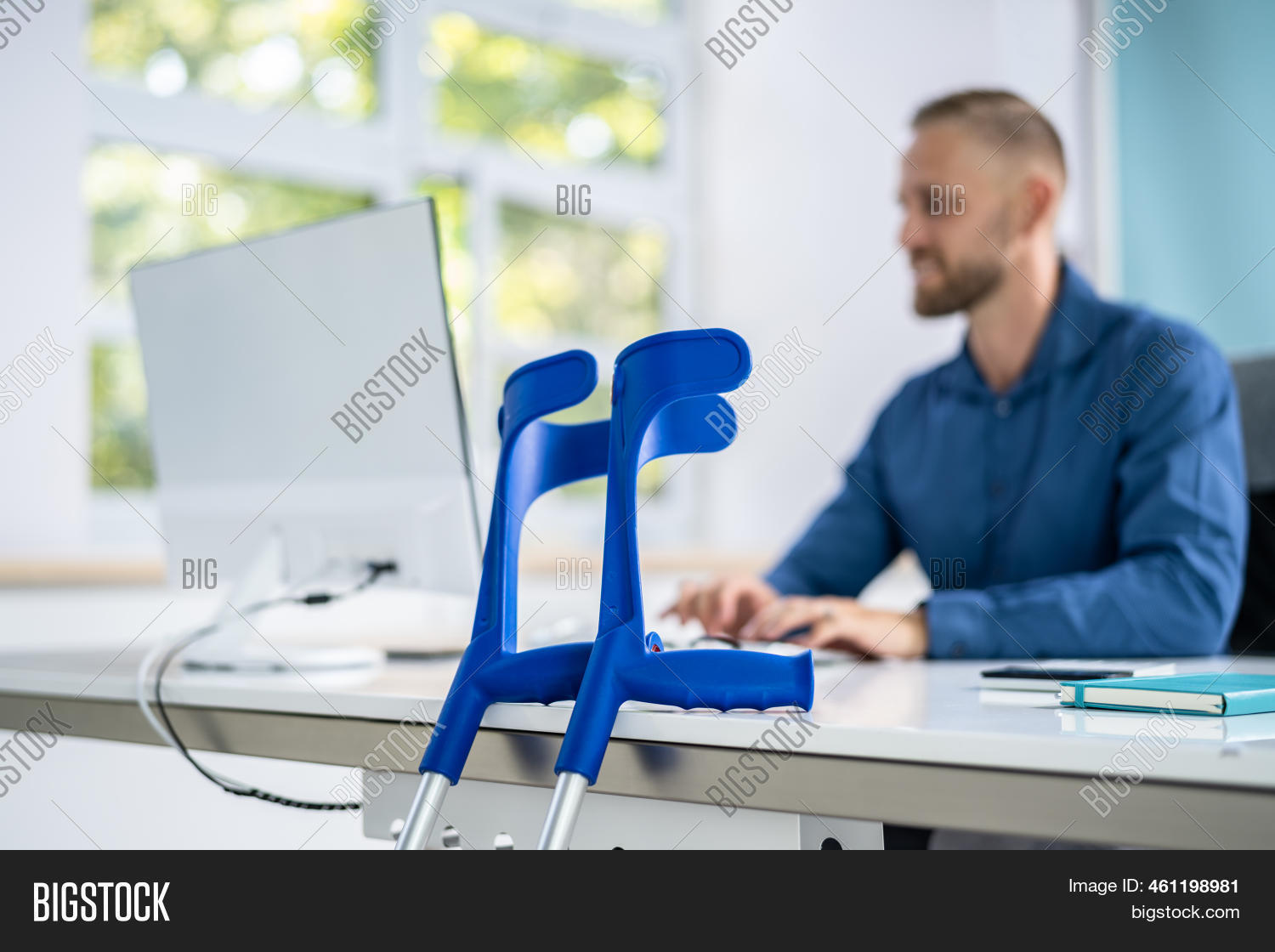 Injured Employee Image & Photo (Free Trial) | Bigstock