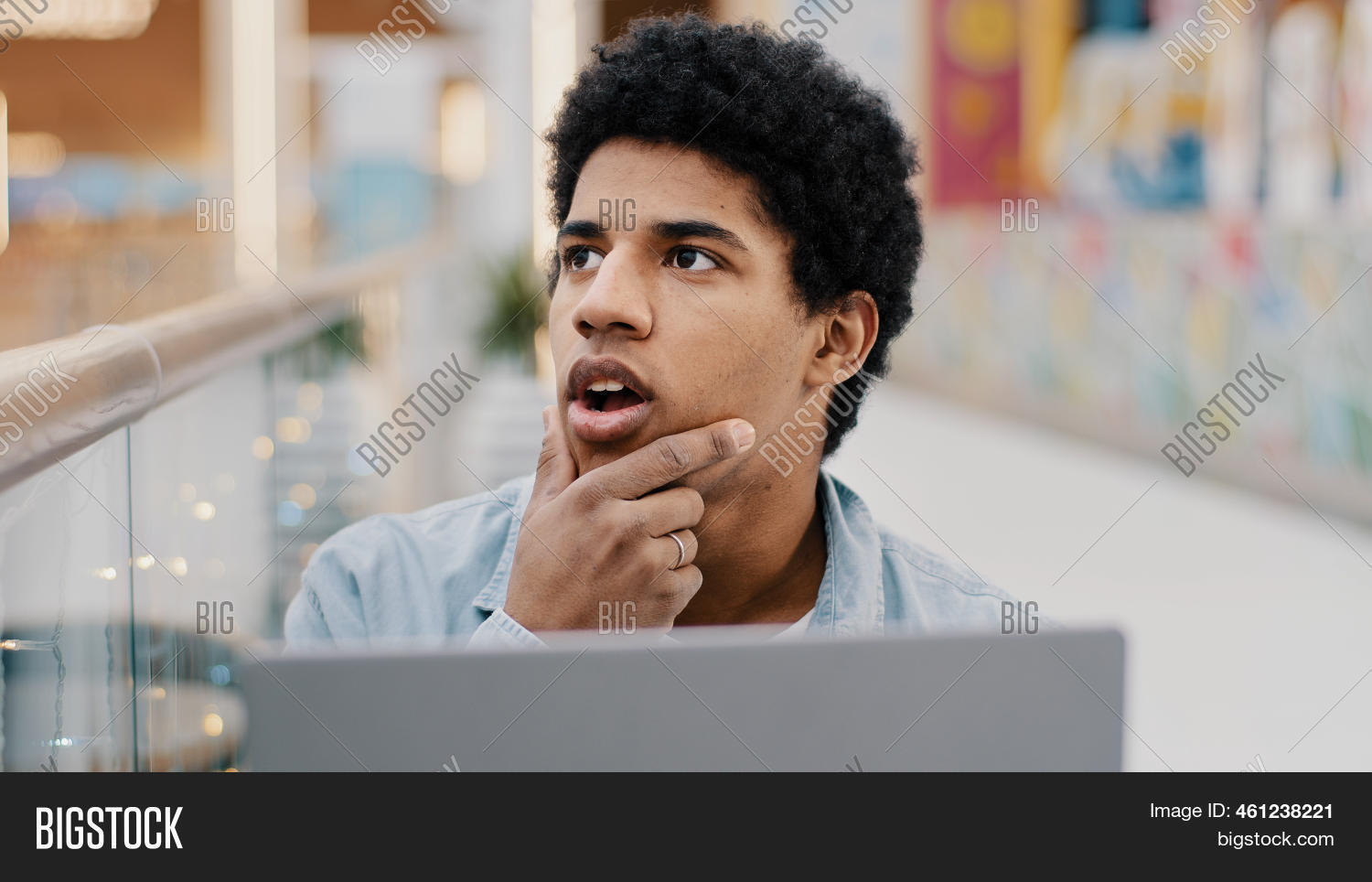 Close Pensive Male Image & Photo (Free Trial) | Bigstock