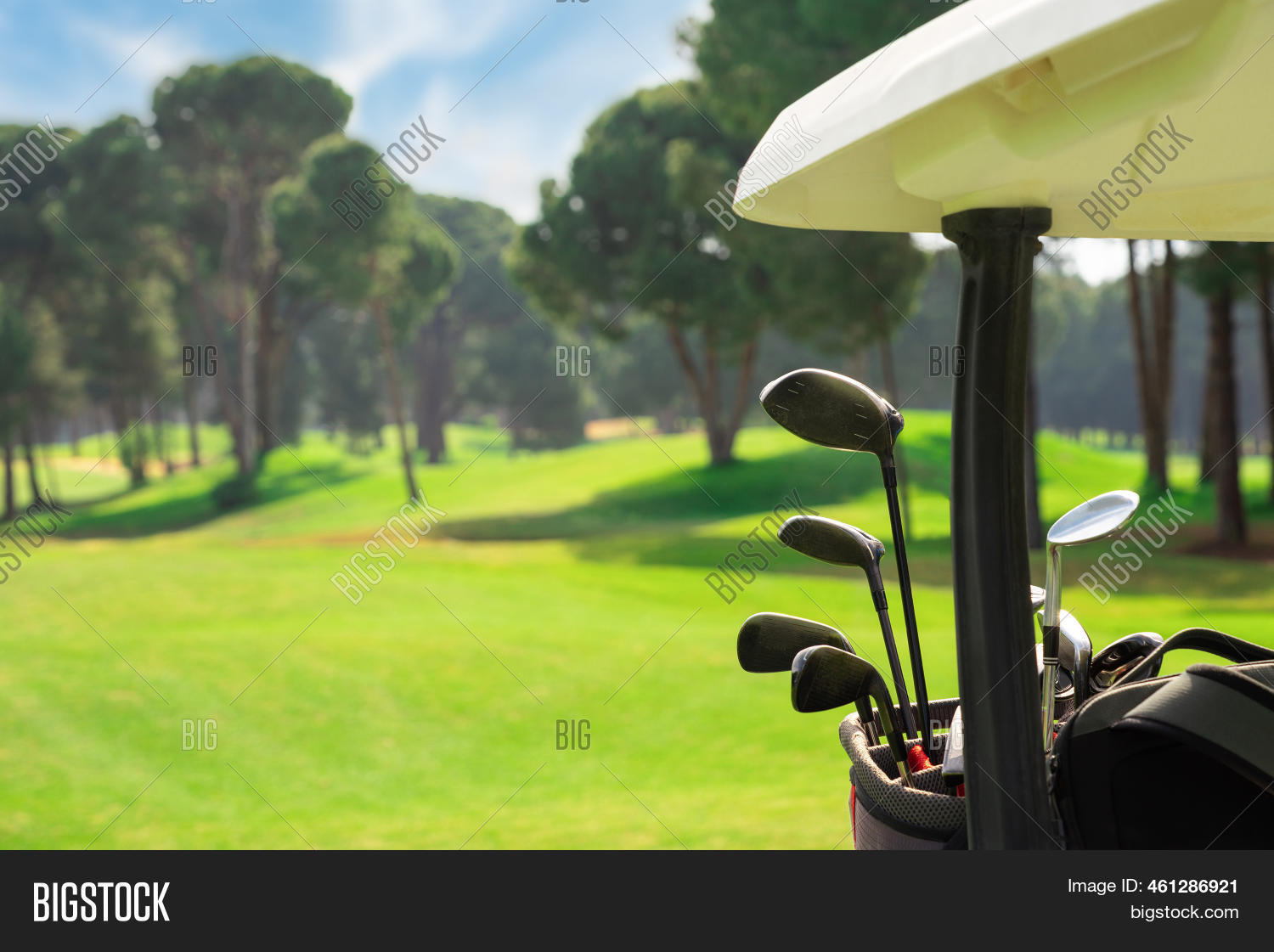 Close- Golf Clubs Golf Image & Photo (Free Trial) | Bigstock