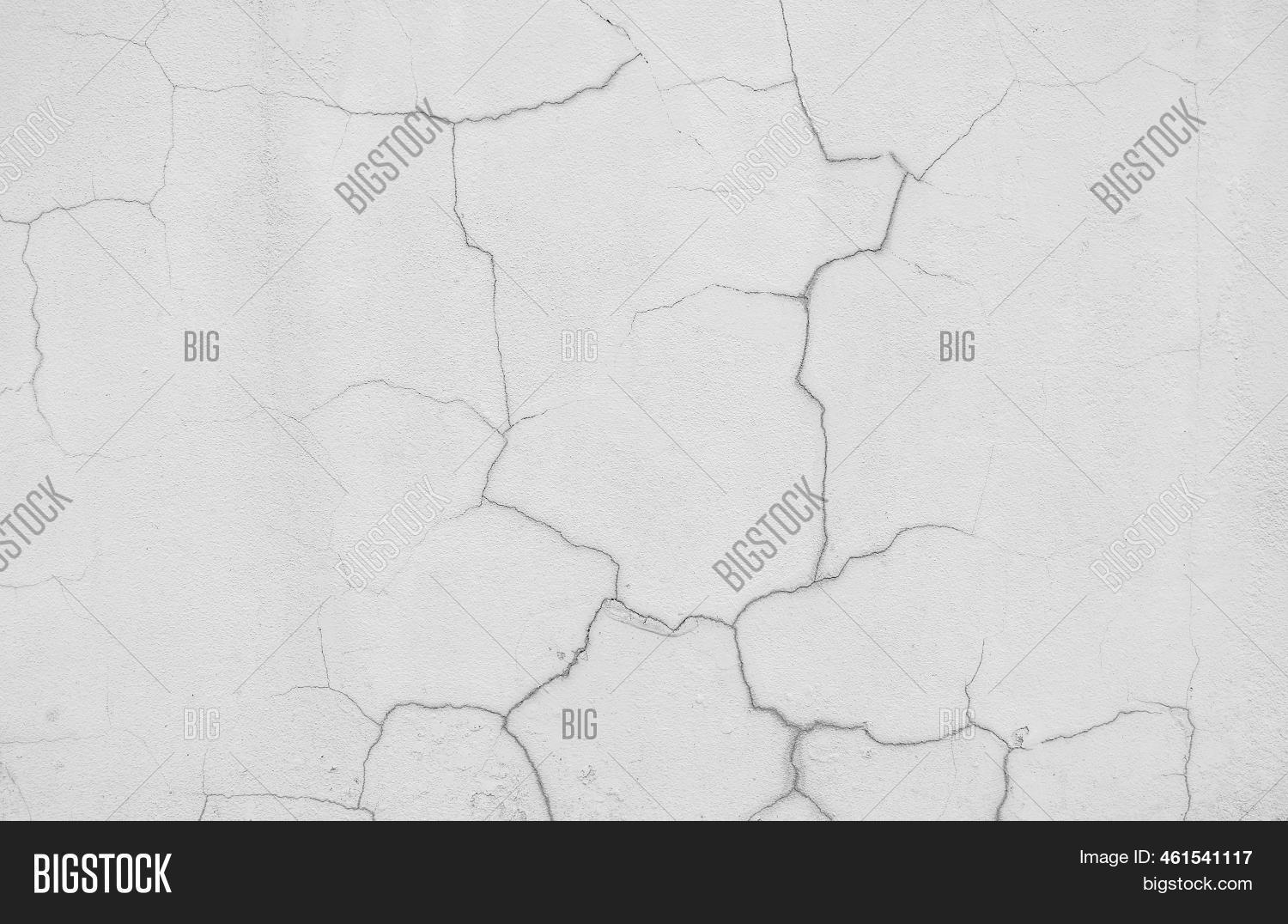 Crack White Concrete Image & Photo (Free Trial) | Bigstock