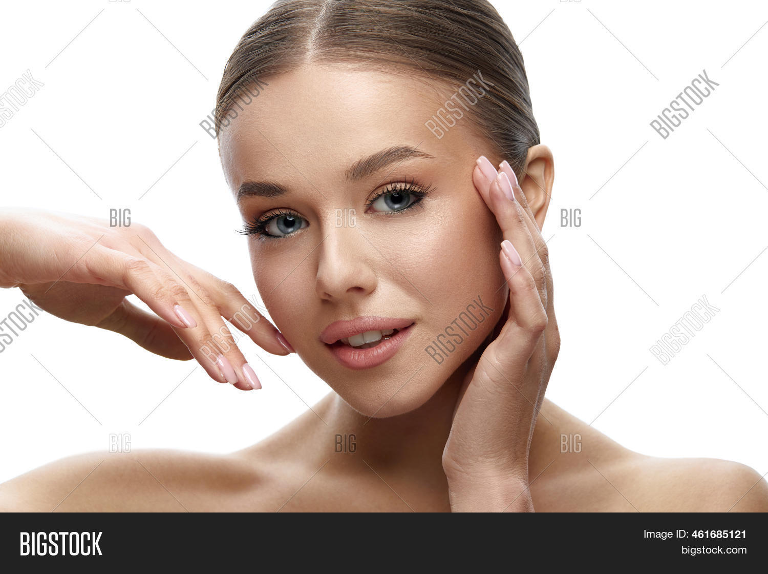 Skin Care. Cute Woman Image & Photo (Free Trial) | Bigstock