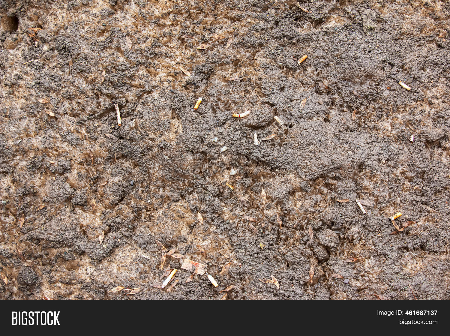 Melted Dirt On Side Image & Photo (Free Trial) | Bigstock