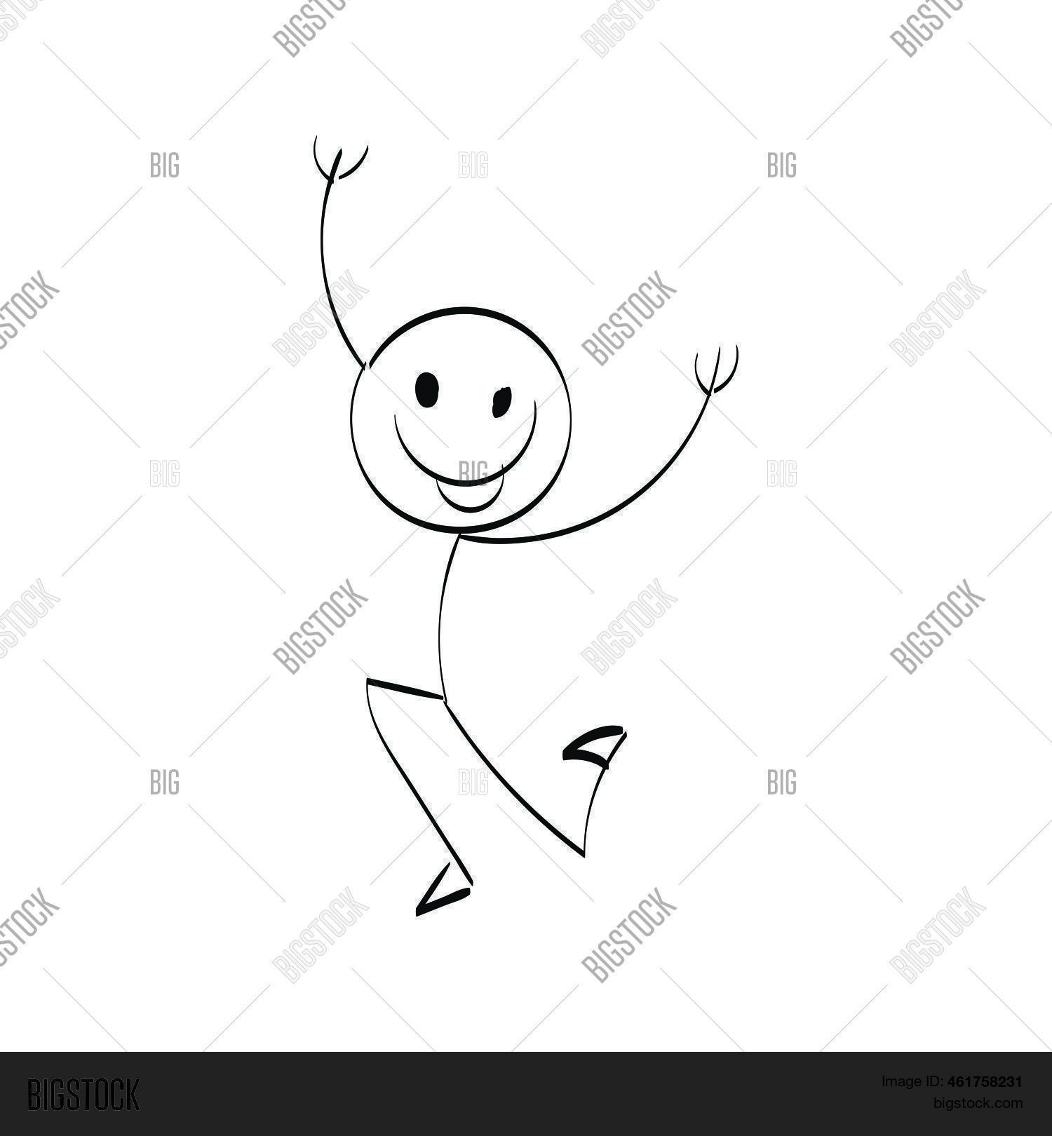 Vector Stickman Vector & Photo (Free Trial) | Bigstock
