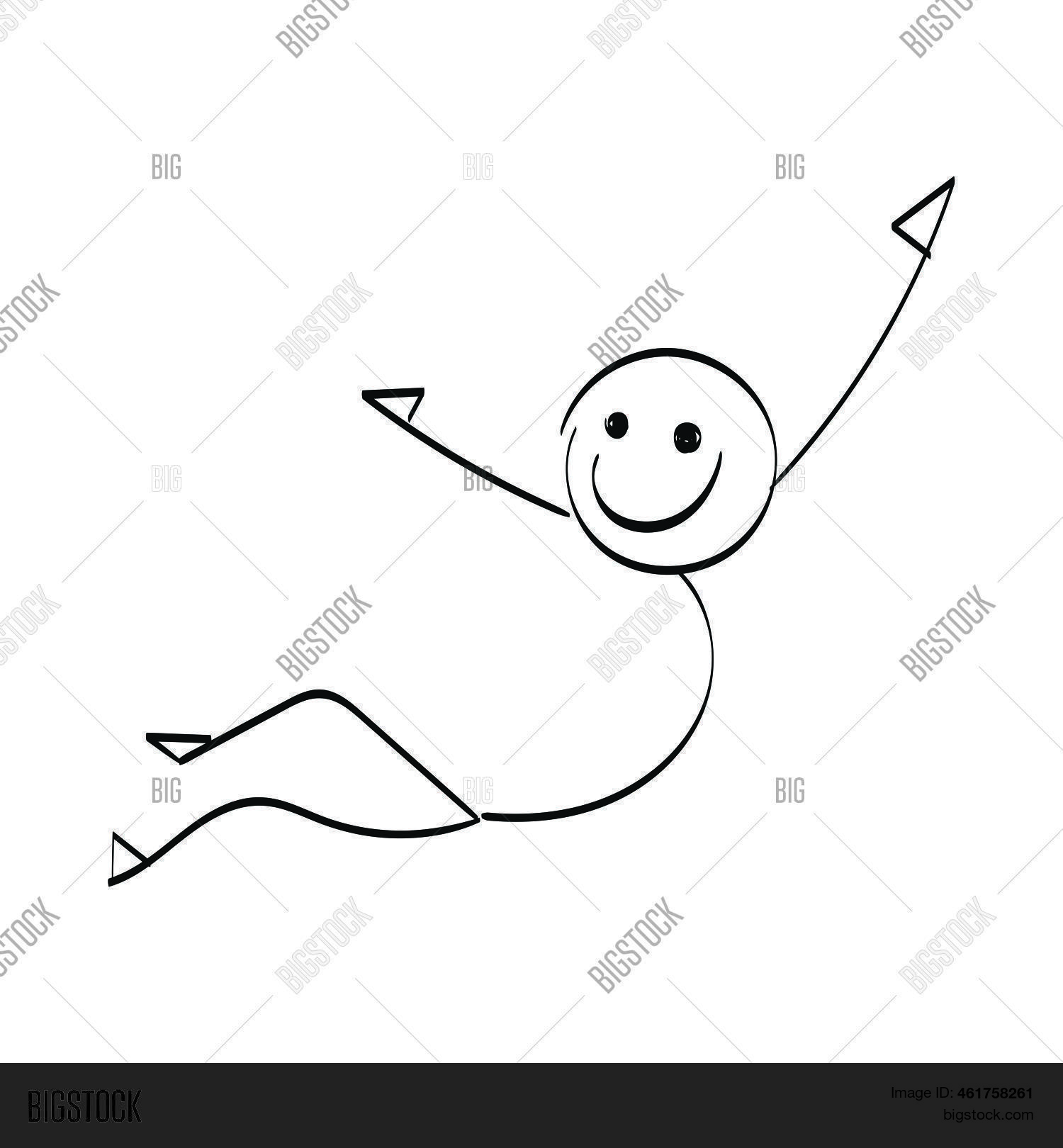 Vector Stickman Vector & Photo (Free Trial) | Bigstock