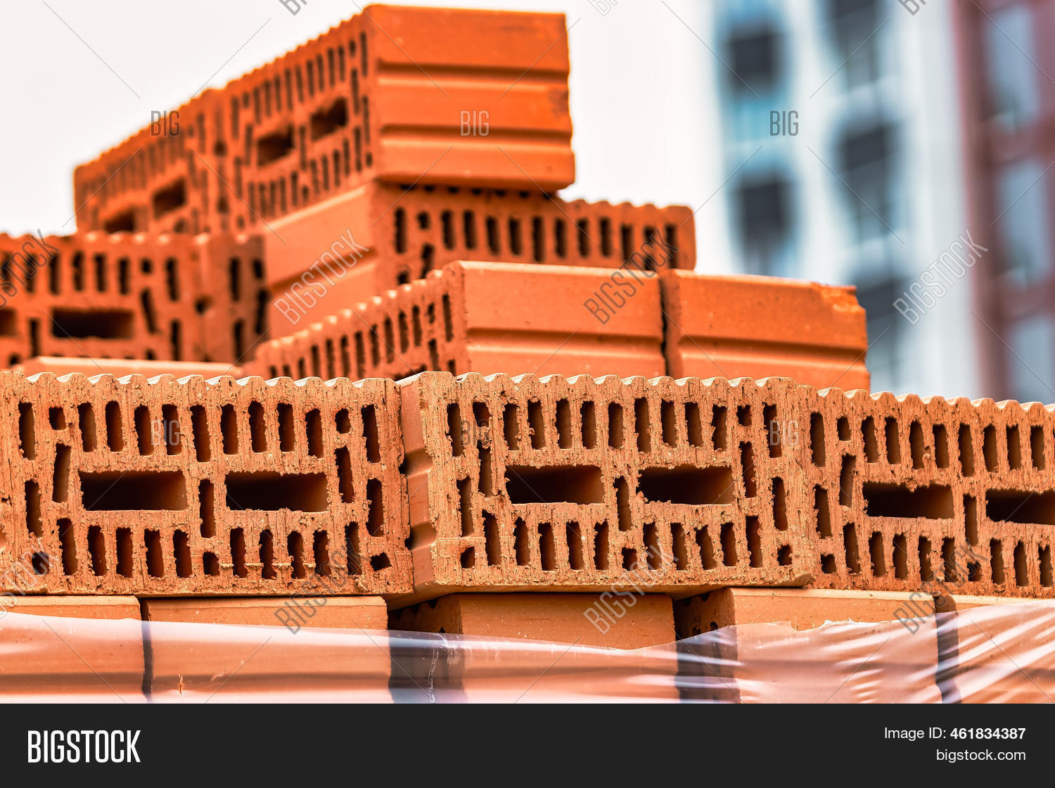 Red Ceramic Bricks Image & Photo (Free Trial) | Bigstock