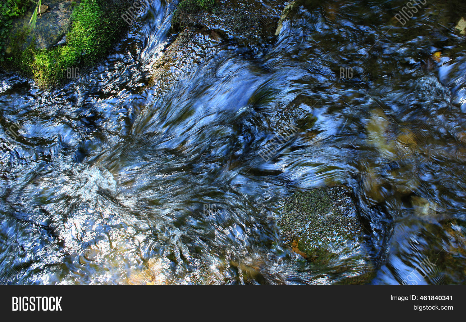 Stream Water Flows Image & Photo (Free Trial) | Bigstock
