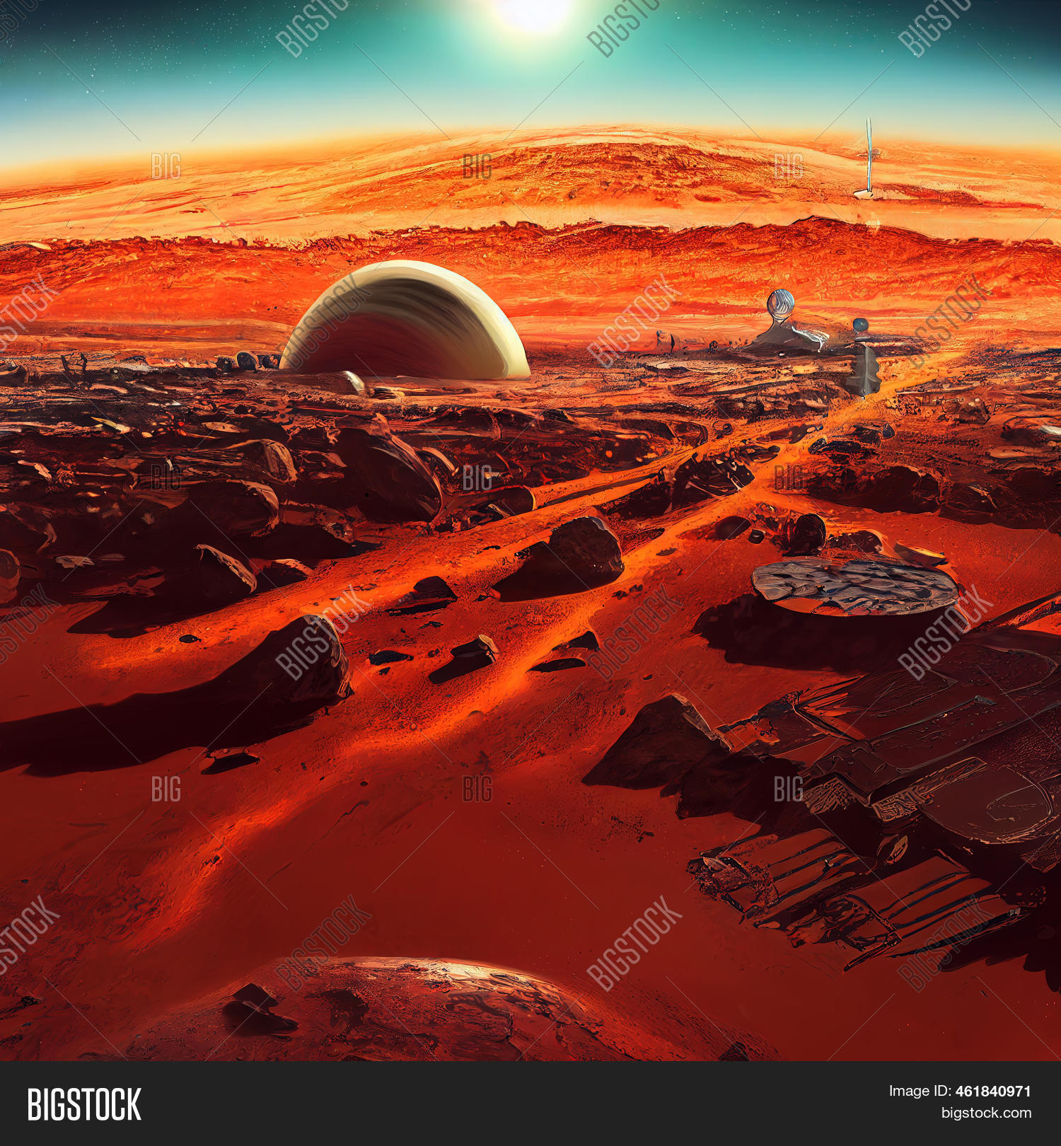 Red Planet Mars Image & Photo (Free Trial) | Bigstock