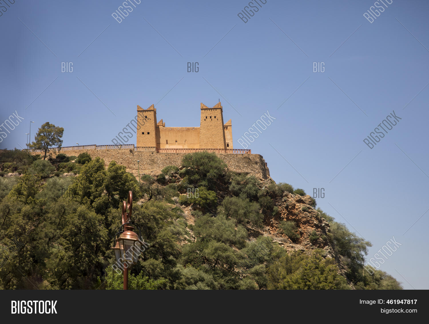 Kasbah Castle Middle Image & Photo (Free Trial) | Bigstock
