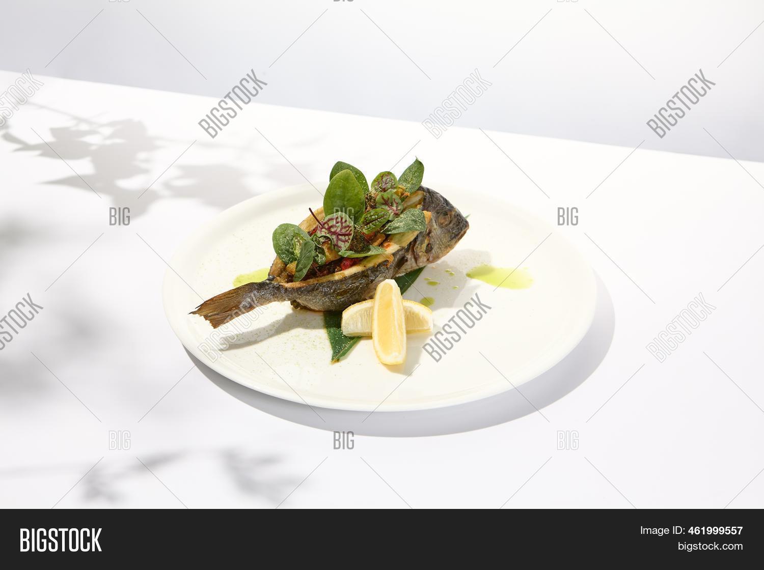 Whole Roasted Fish Image & Photo (Free Trial) | Bigstock