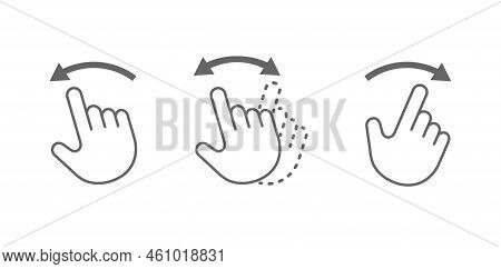 Direction Movement Vector & Photo (Free Trial) | Bigstock