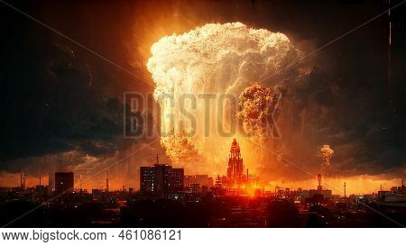 Epic Nuclear Explosion Image & Photo (Free Trial) | Bigstock