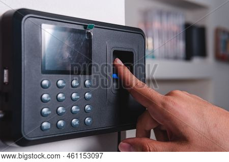 Hand Fingerprint Image & Photo (Free Trial) | Bigstock
