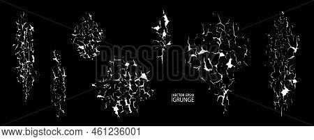Grunge Crack Overlays Vector & Photo (Free Trial) | Bigstock
