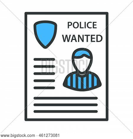 Wanted Poster Icon. Vector & Photo (Free Trial) | Bigstock