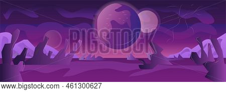 Alien Planet Game Vector & Photo (Free Trial) | Bigstock