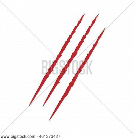 Claw Scratches Bloody Vector & Photo (Free Trial) | Bigstock