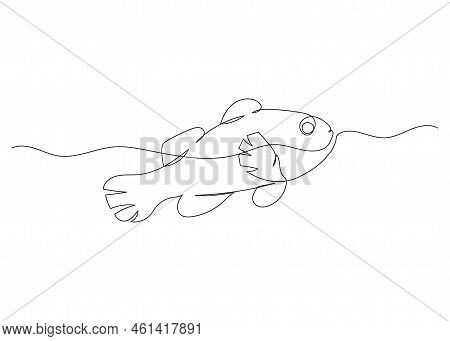 Continuous Line Vector & Photo (Free Trial) | Bigstock