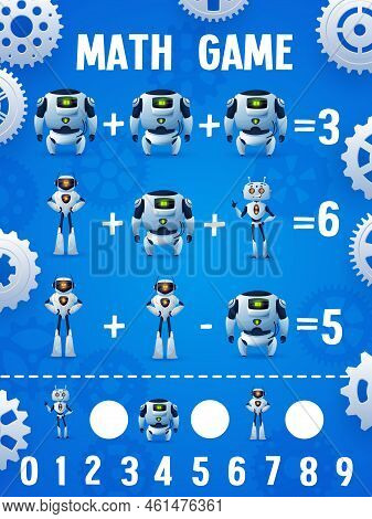 Math Game Worksheet Vector & Photo (Free Trial) | Bigstock