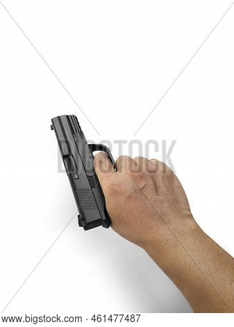 Hands Holding Gun Image & Photo (Free Trial) | Bigstock