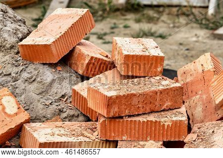 Red Ceramic Bricks Image & Photo (Free Trial) | Bigstock