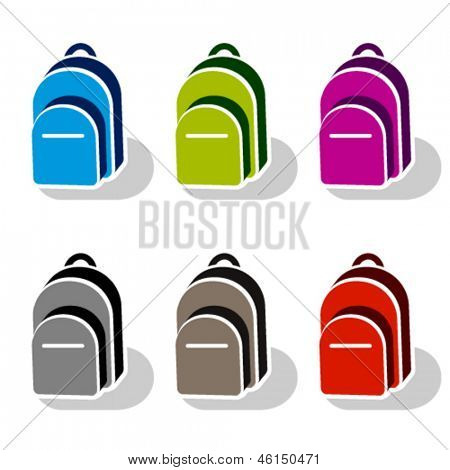 Vector School Bag Vector & Photo (Free Trial) | Bigstock