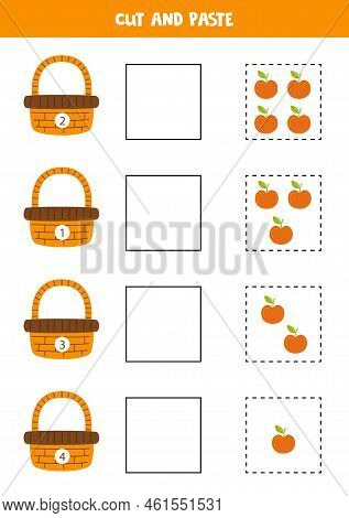 Cut Paste Apples Vector & Photo (Free Trial) | Bigstock