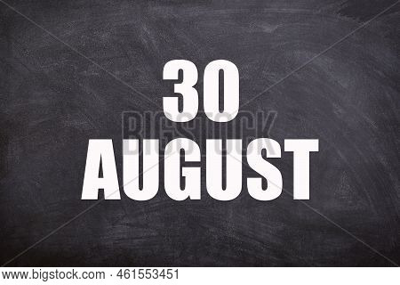 30 August Text Image & Photo (Free Trial) | Bigstock